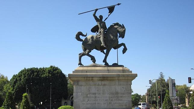 El Cid y Babieca, casi listos para la batalla