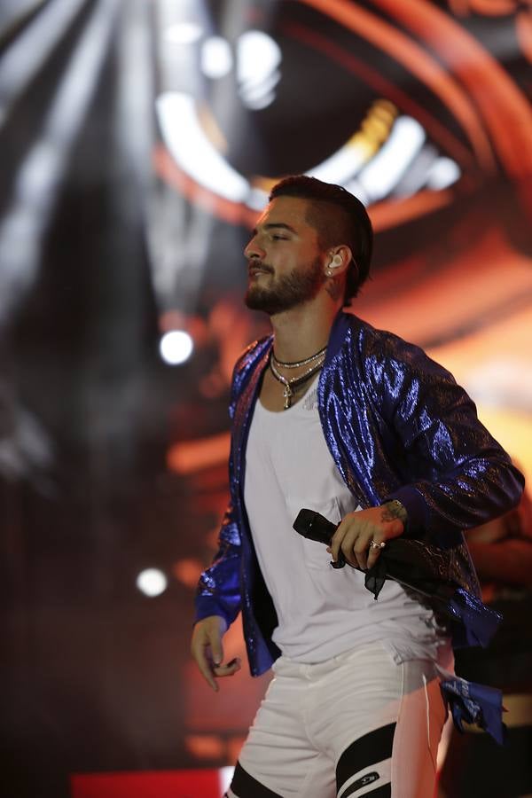 Las mejores imágenes del concierto de Maluma en el Auditorio Rocío Jurado