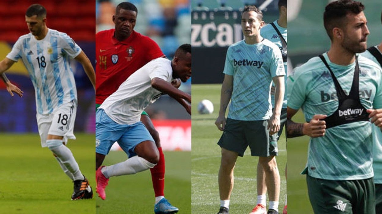 Diferentes escenarios en parte del centro del campo