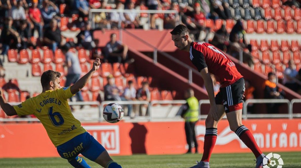 Dos goles más de Raúl con el Mirandés