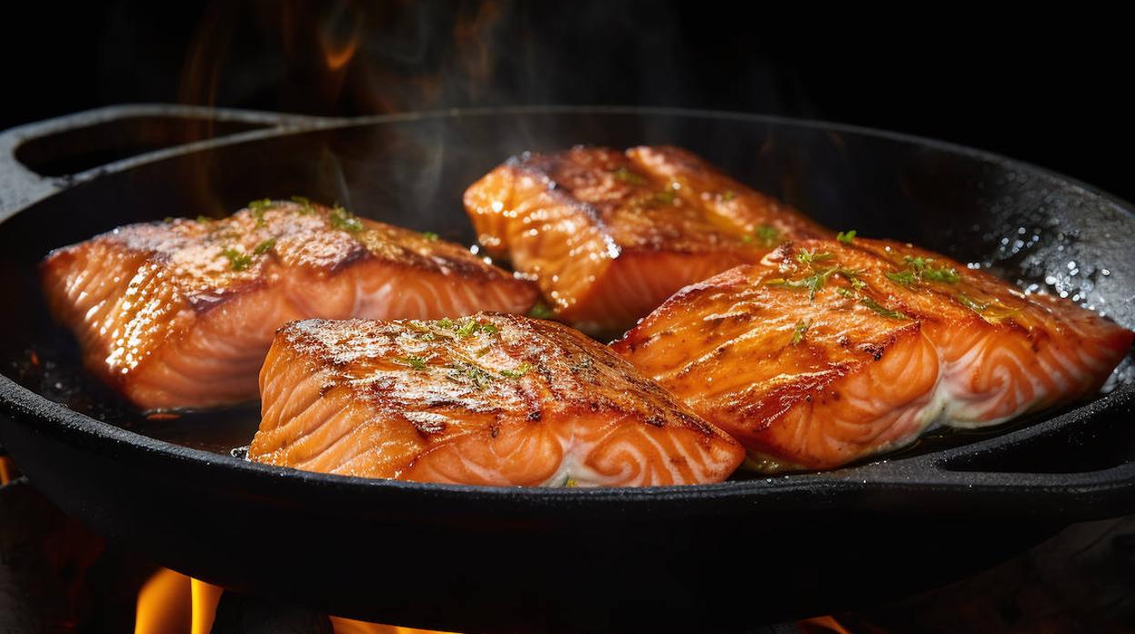 Salmón con gambas y almejas: una receta deliciosa y fácil de preparar