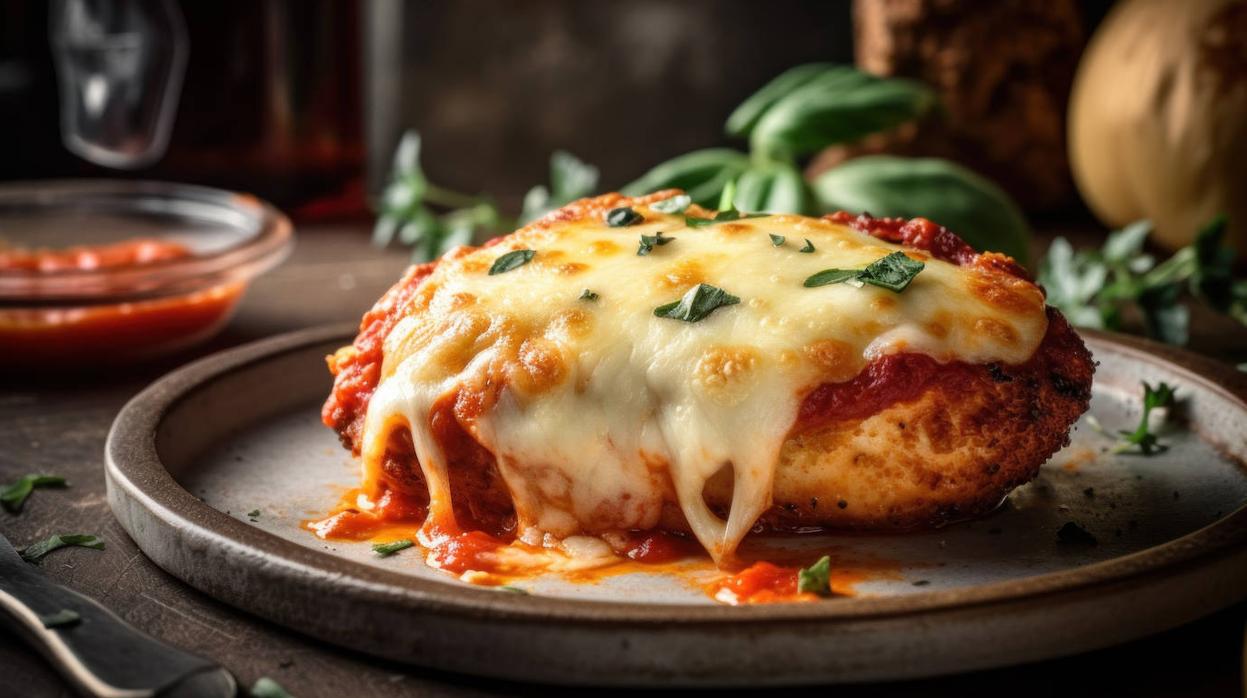 Así se prepara el pollo parmesano en la freidora de aire paso a paso ...