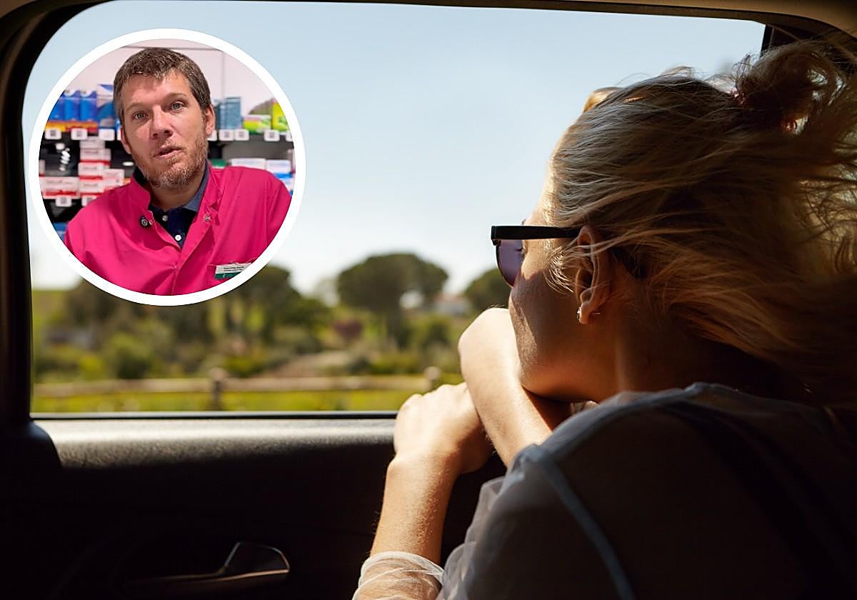 Roberto Chacón, farmacéutico, sobre marearse al ir en coche o autobús ...