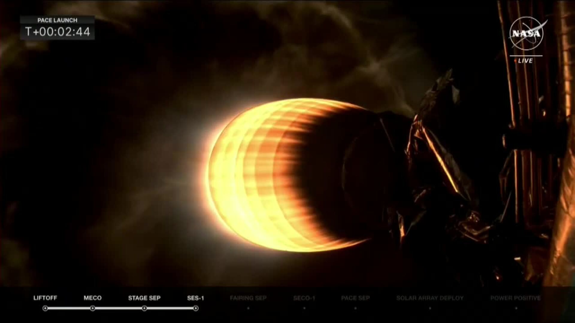 La misión PACE de la Nasa para estudiar los océanos despega con éxito desde Cabo Cañaveral