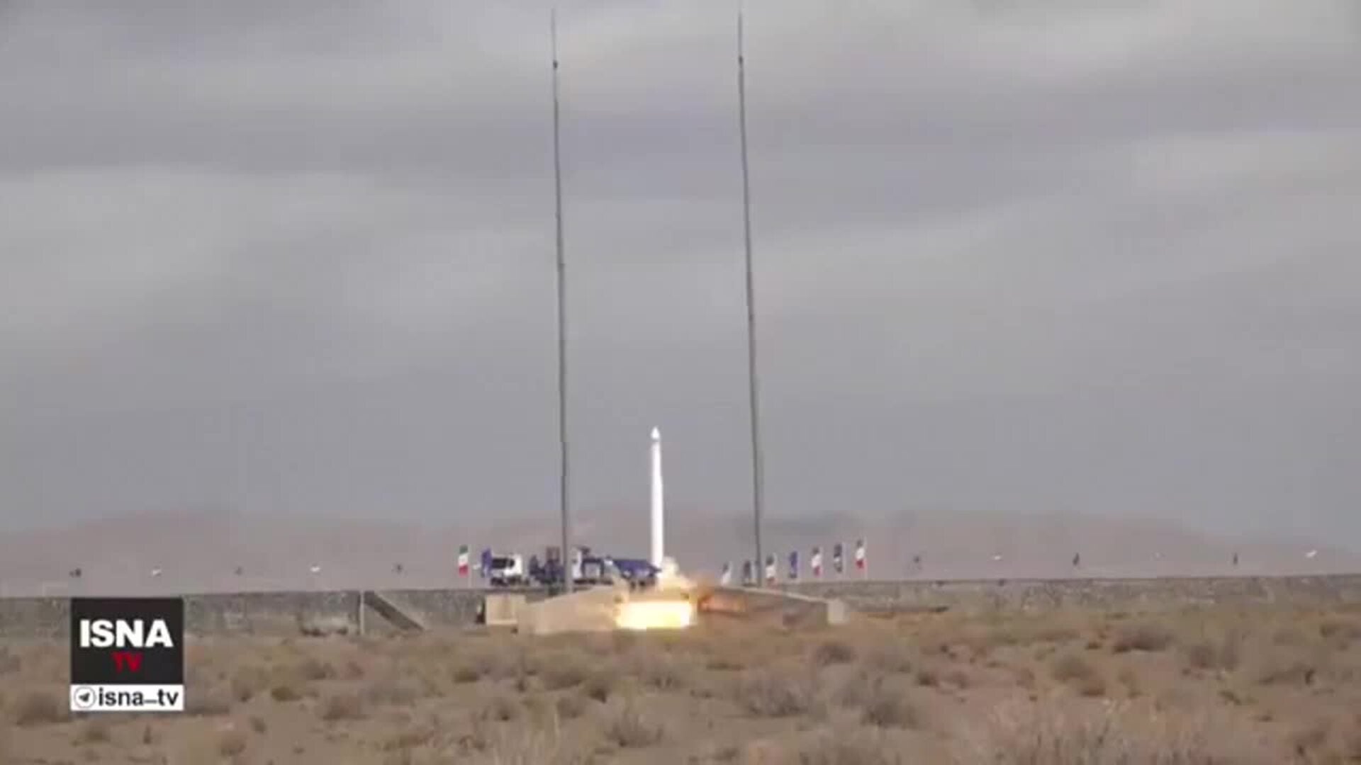 Irán lanza al espacio el satélite de investigación 'Chamran-1' con éxito