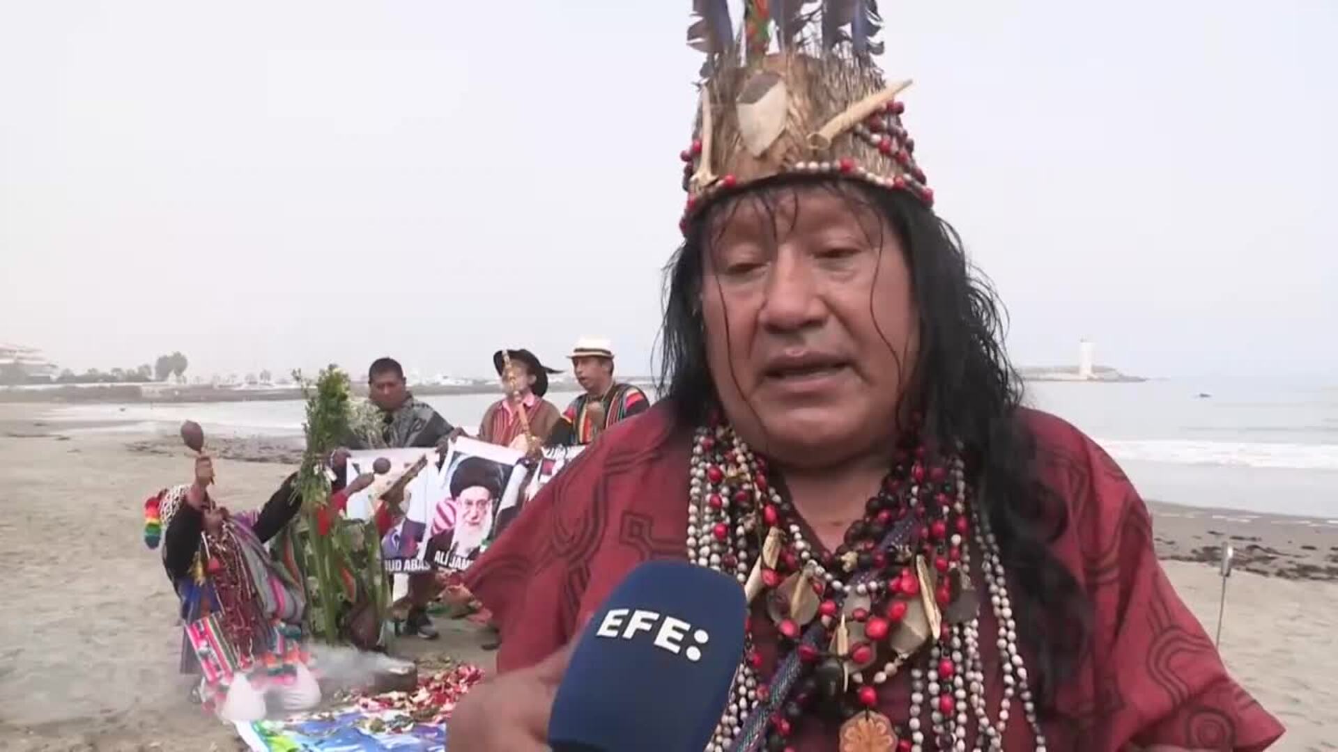 Tradicional ritual de chamanes en Perú pronostican que "no habrá una ...