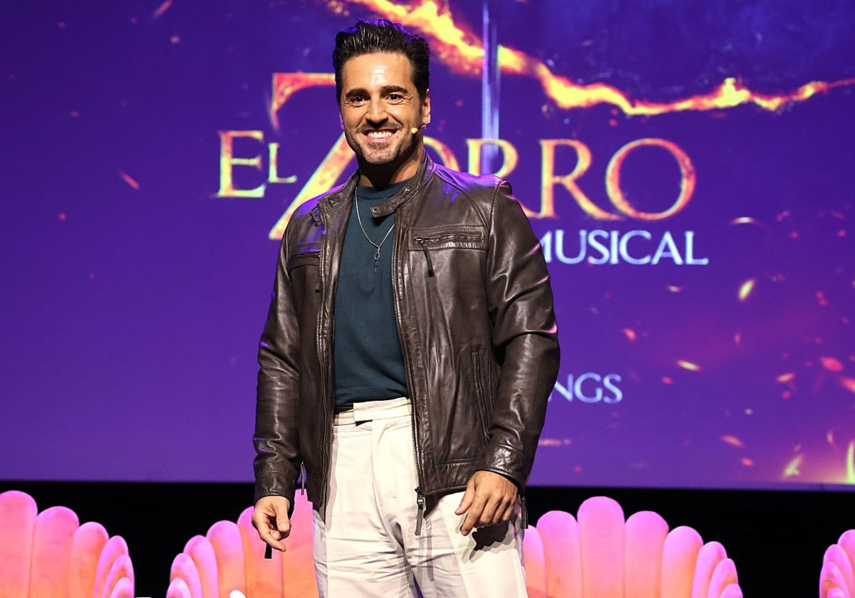 David Bustamante protagonizará el musical 'El Zorro' en Madrid