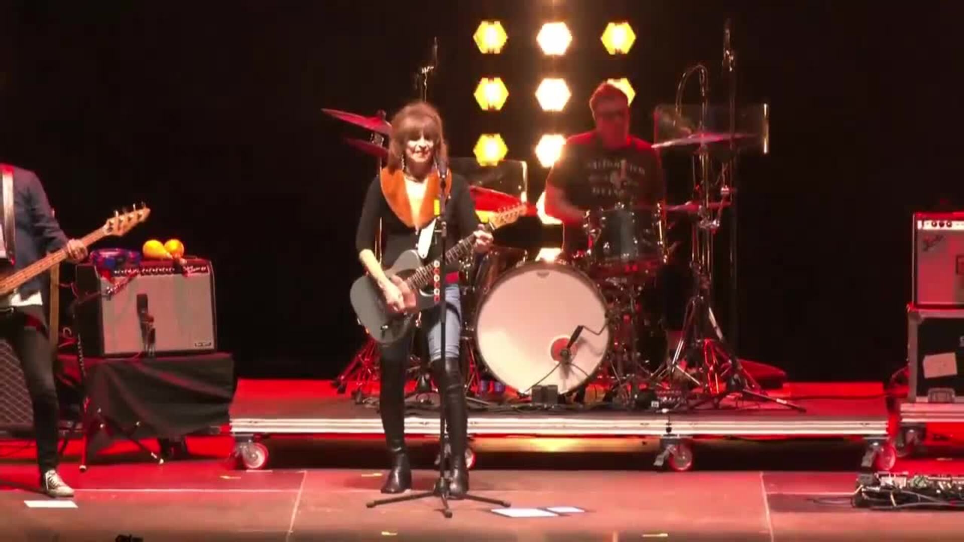 Concierto de la banda anglo-estadounidense The Pretenders en el ...