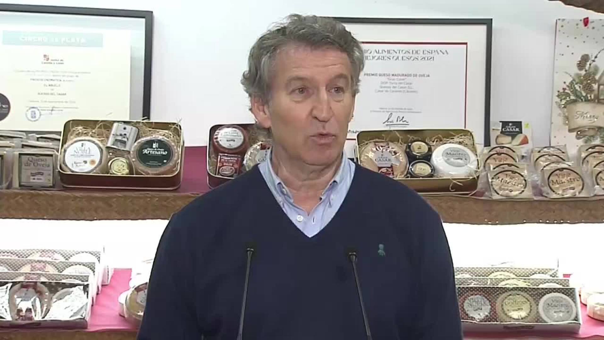Feijóo tacha de "capricho político" de Sánchez que RTVE no vaya a ...