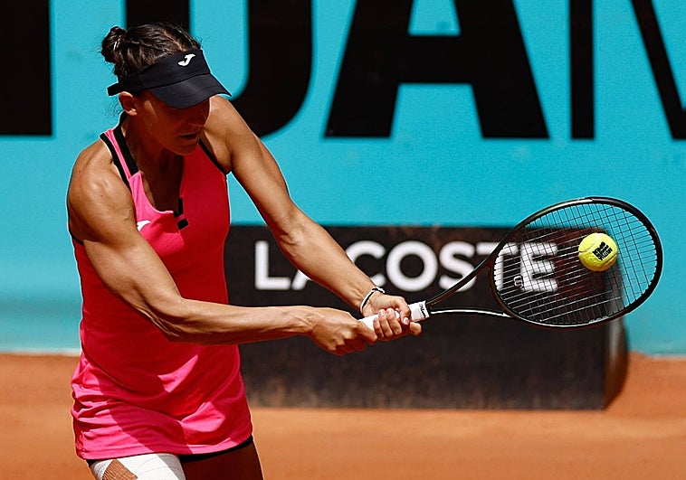Mutua madrid open: Masarova sorprende en la Caja Mágica
