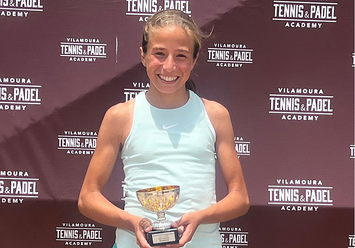 La tenista sevillana Irene Basalo estrena en Portugal su palmarés europeo
