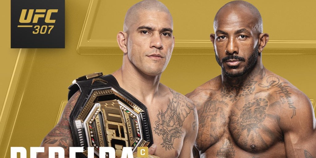 A qué hora es la pelea de Alex Pereira en el UFC 307 hoy y dónde ver en ...