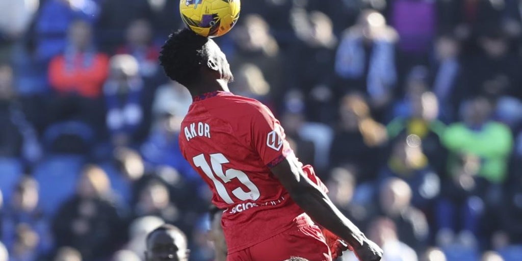 Akor Adams, debut con detalles en el Getafe - Sevilla