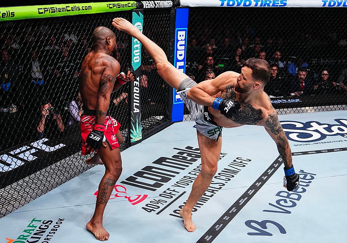 El espectacular KO en la UFC que podría ser uno de los mejores del año