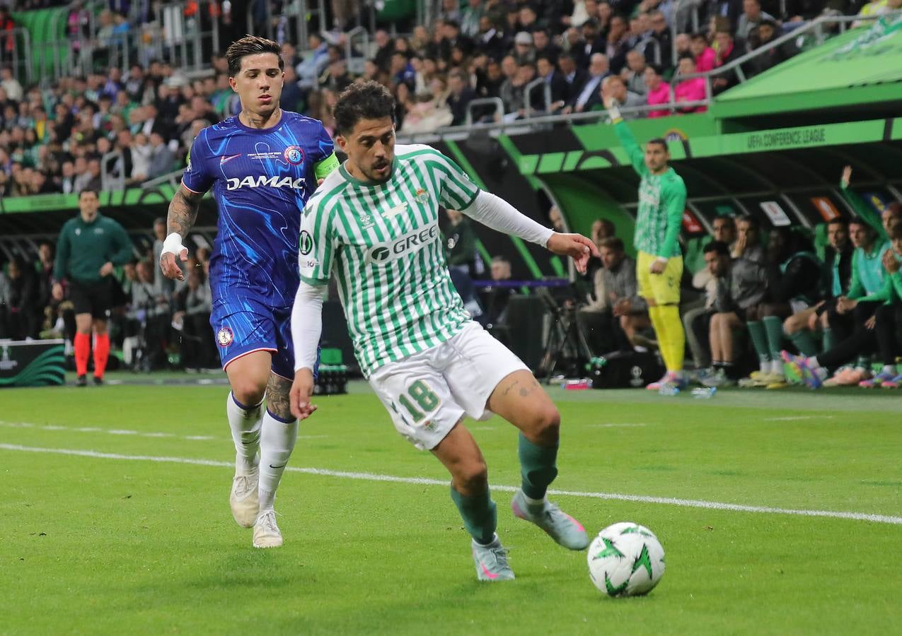 La final de la Conference entre Real Betis y Chelsea, en imágenes