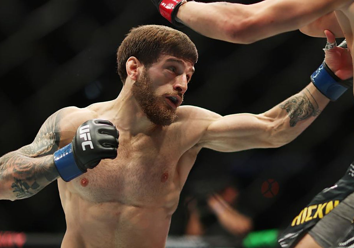 En directo, pelea de Aleksandre Topuria en la UFC contra Bekzat ...