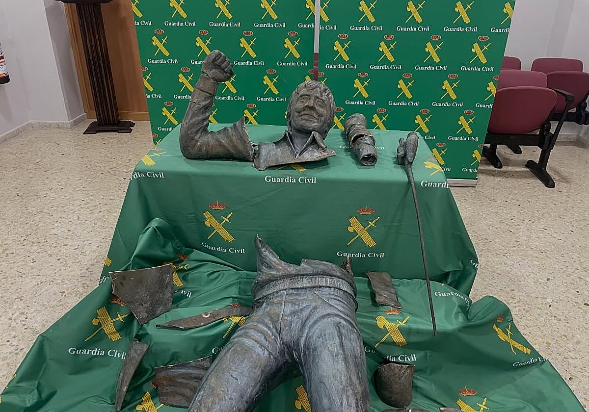 Detenido el presunto autor del robo de la estatua del golfista ...