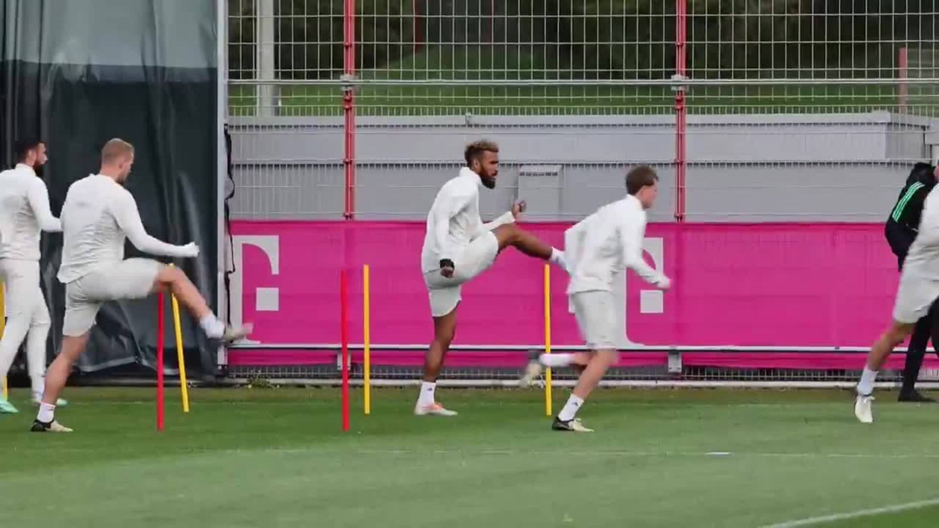 El Bayern de Múnich entrena para su encuentro de Champions con el Arsenal