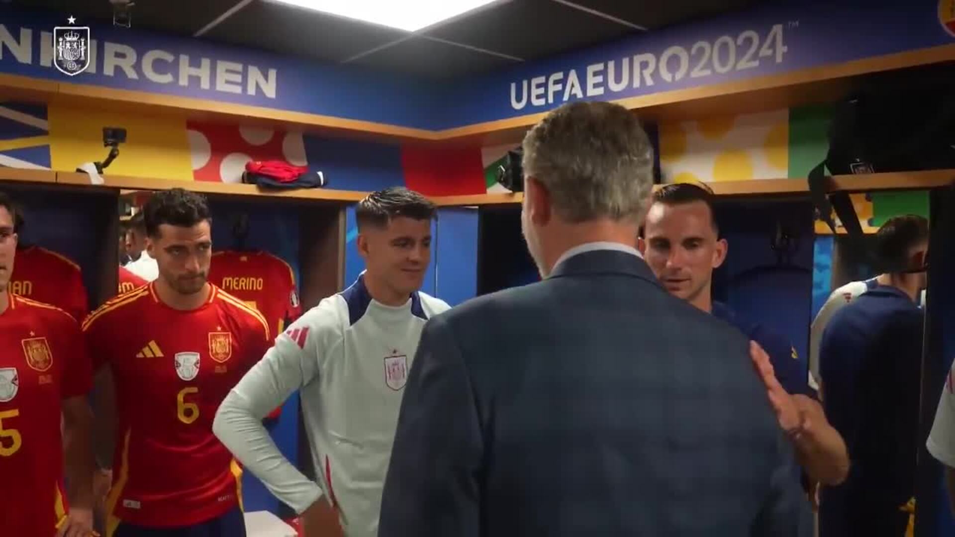 Felipe Vi A Los Jugadores En El Vestuario De España Si Seguís Jugando