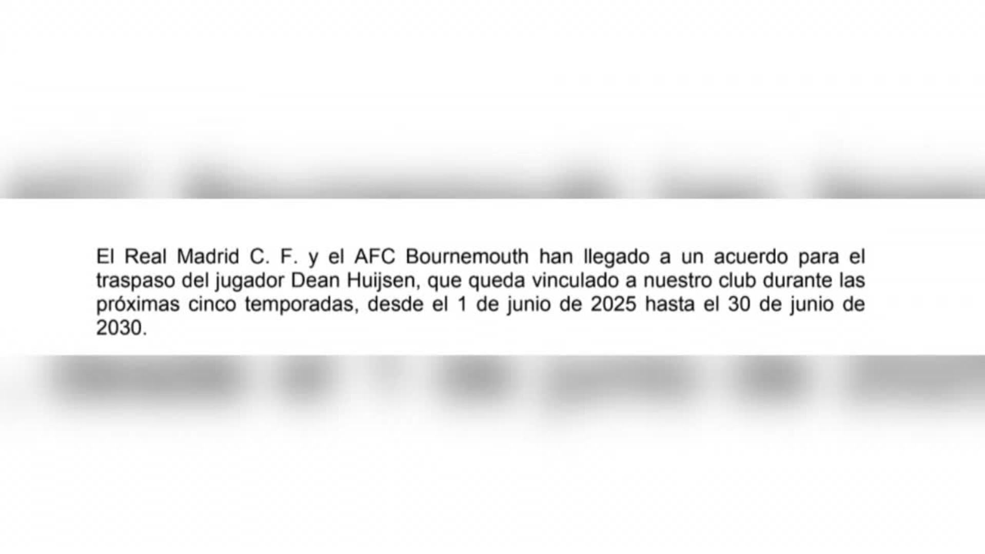 El Real Madrid ficha a Huijsen