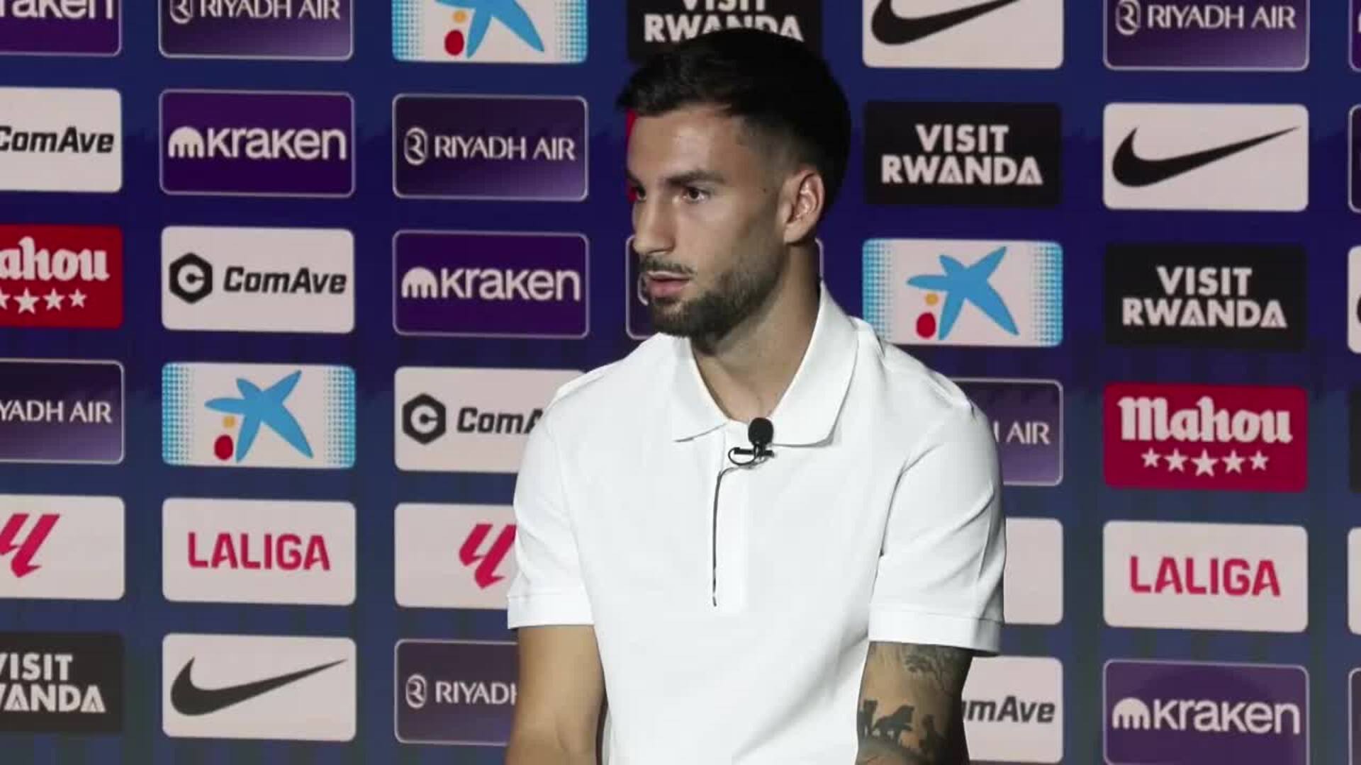 Álex Baena: "He venido al Atlético de Madrid a ganar títulos"