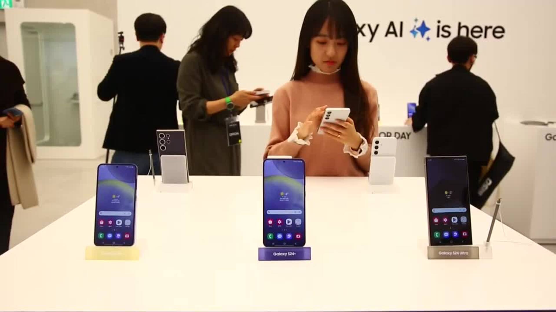 Presentación en Seúl del nuevo Samsung Galaxy S24