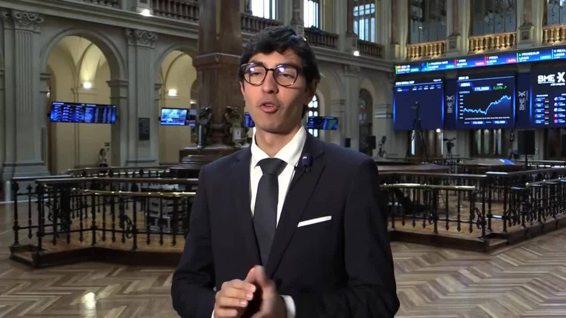 Datos macro y más resultados empresariales, claves de la semana en bolsa