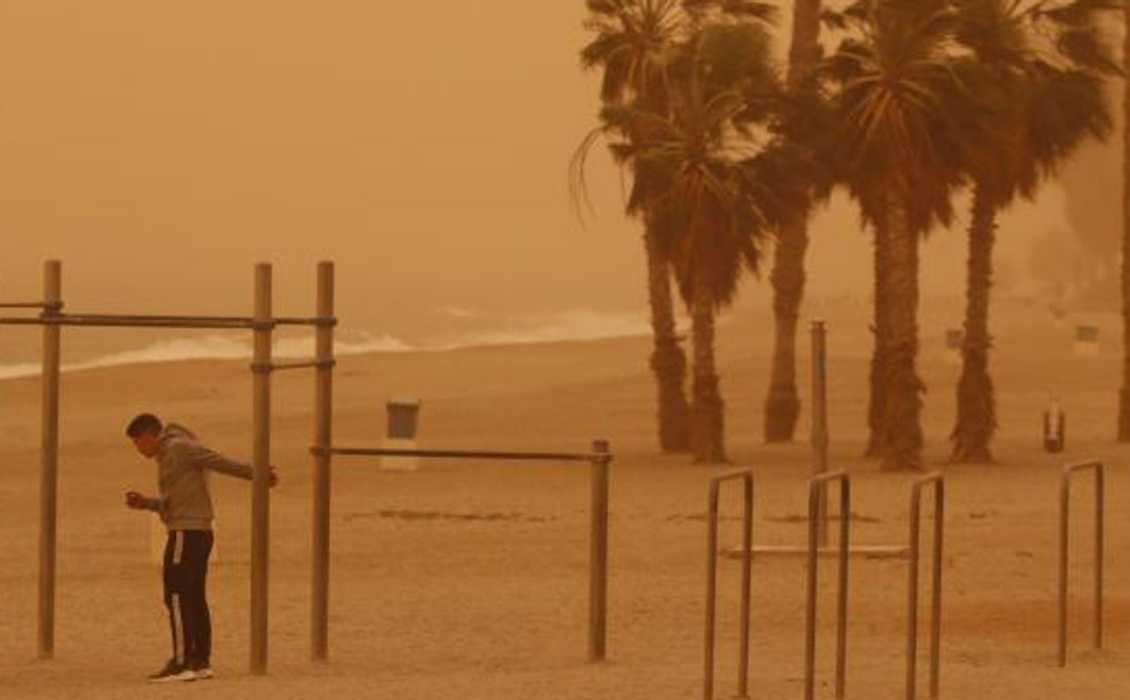La calima acompañará a los avisos por calor en Andalucía