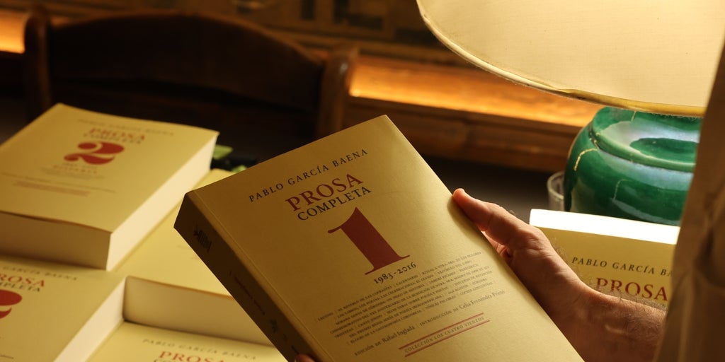 La presentación de la prosa completa de Pablo García Baena, en imágenes