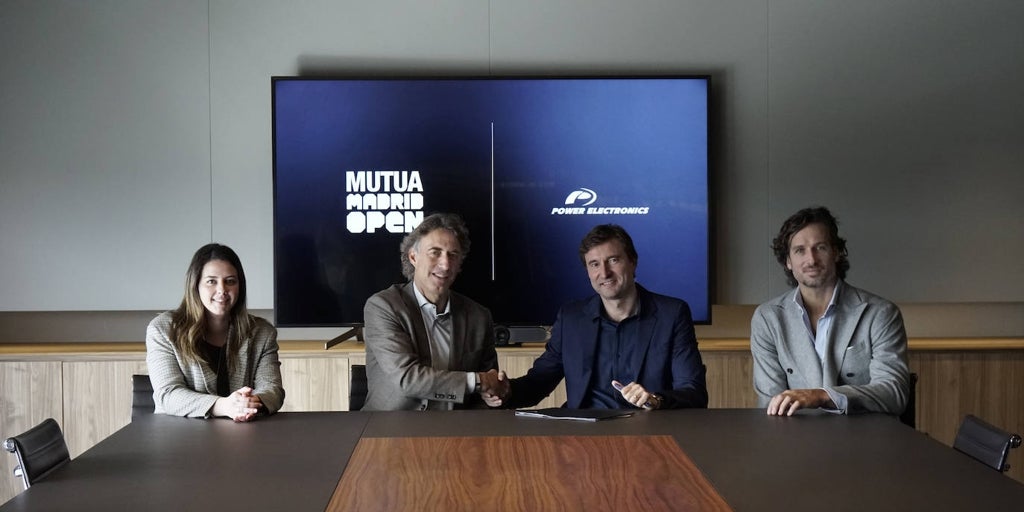 Power Electronics, patrocinador y fuente de energía del Mutua Madrid ...