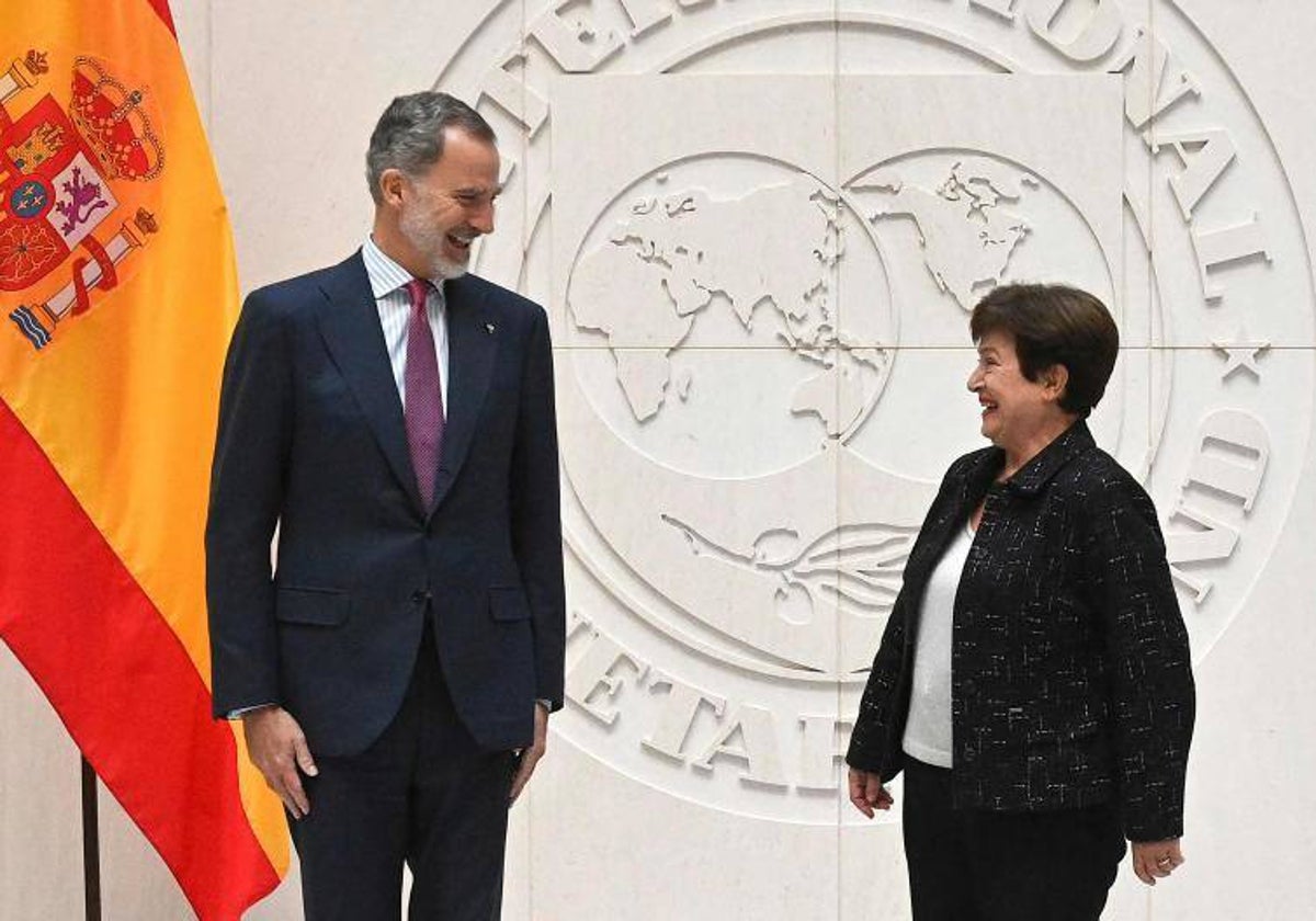 El Rey Visita El Fmi «es Una Voz De Razón