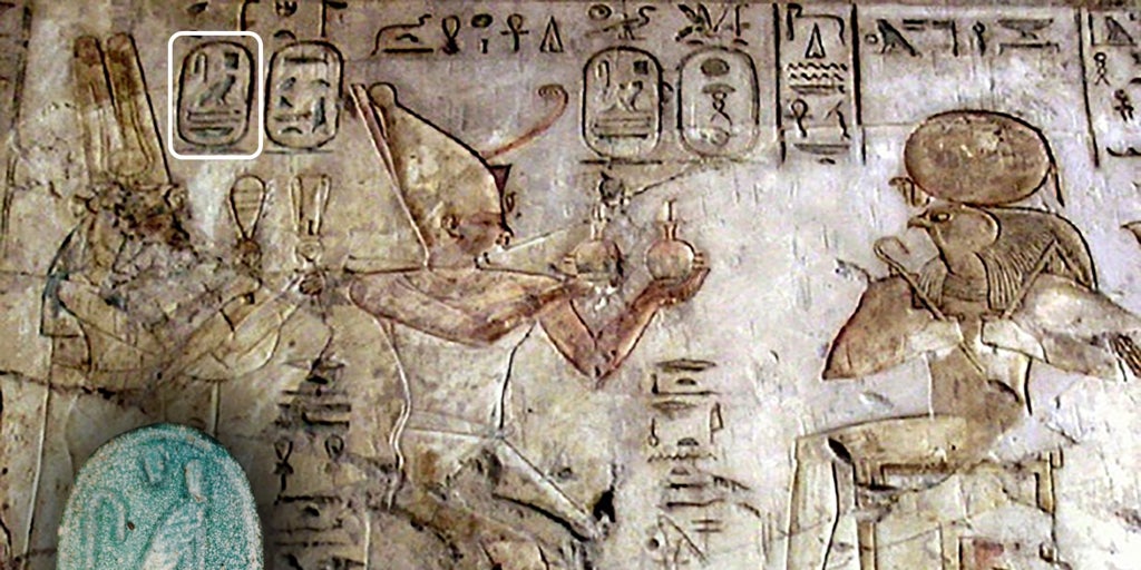 Hallan un escarabeo egipcio de la XXVI dinastía en un pueblo de Ciudad Real