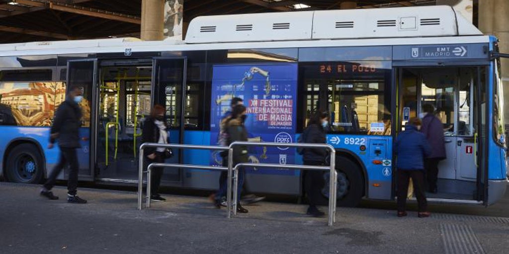 Viajar en los autobuses de la EMT será gratis este martes y mañana ...