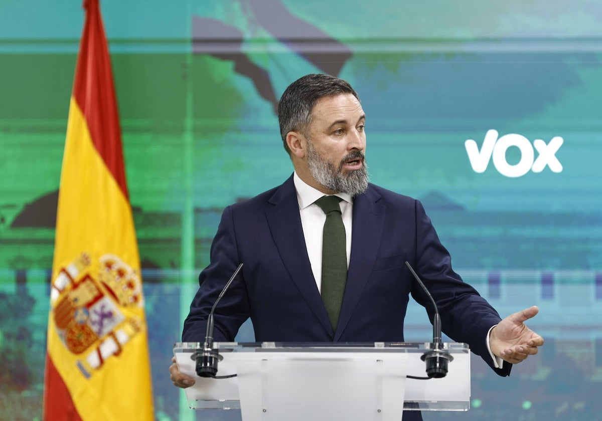 Abascal Tiende La Mano A Feijóo Tras El 28m Pero Reitera Que No