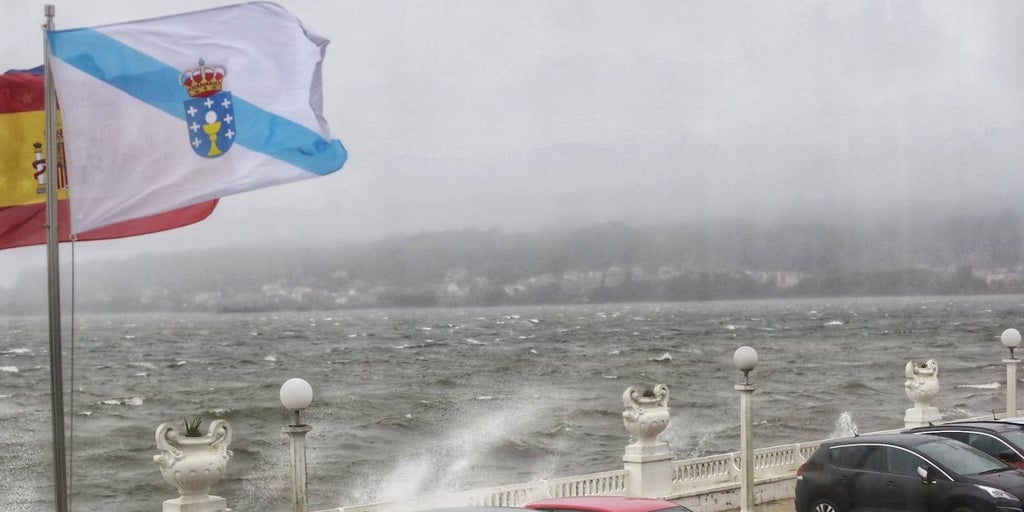 Inundaciones y calles anegadas: 160 incidentes por el temporal en Galicia