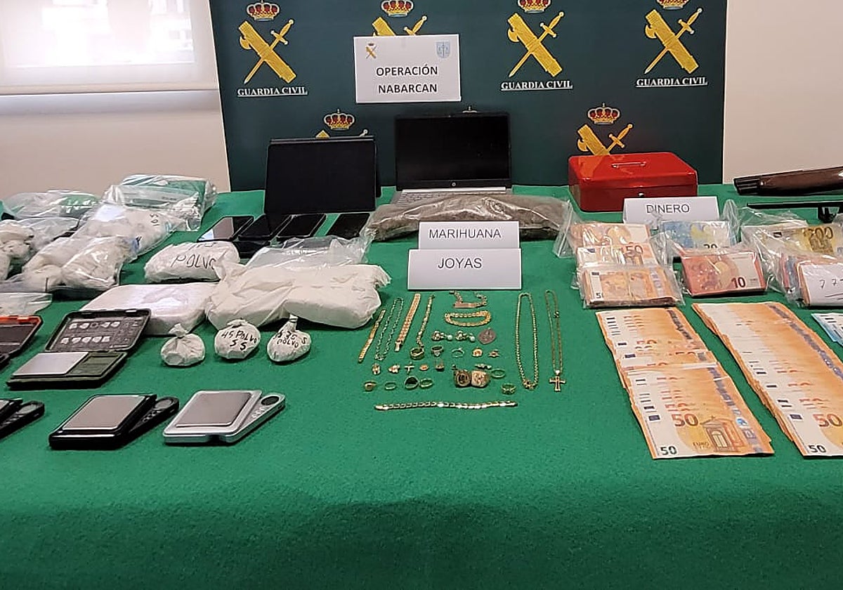 Desarticulado un grupo criminal dedicado al tráfico de drogas y el blanqueo de capitales en Jaén ...