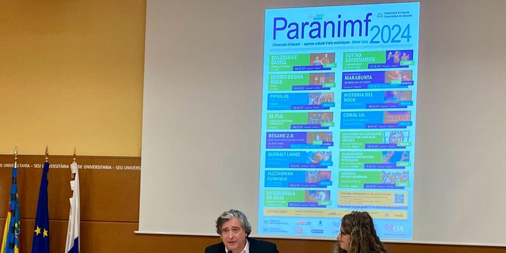 La programación de artes escénicas «Paranimf» de la UA contará con un ...