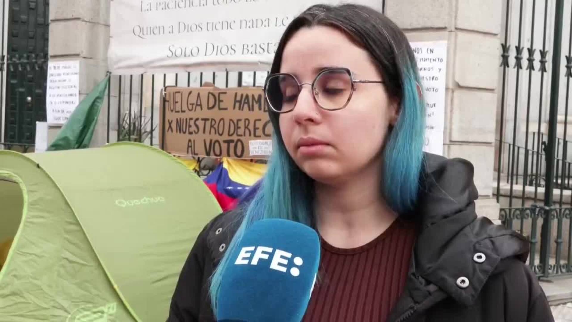 Venezolanas Reivindican Su Derecho A Voto Con Una Huelga De Hambre Ante