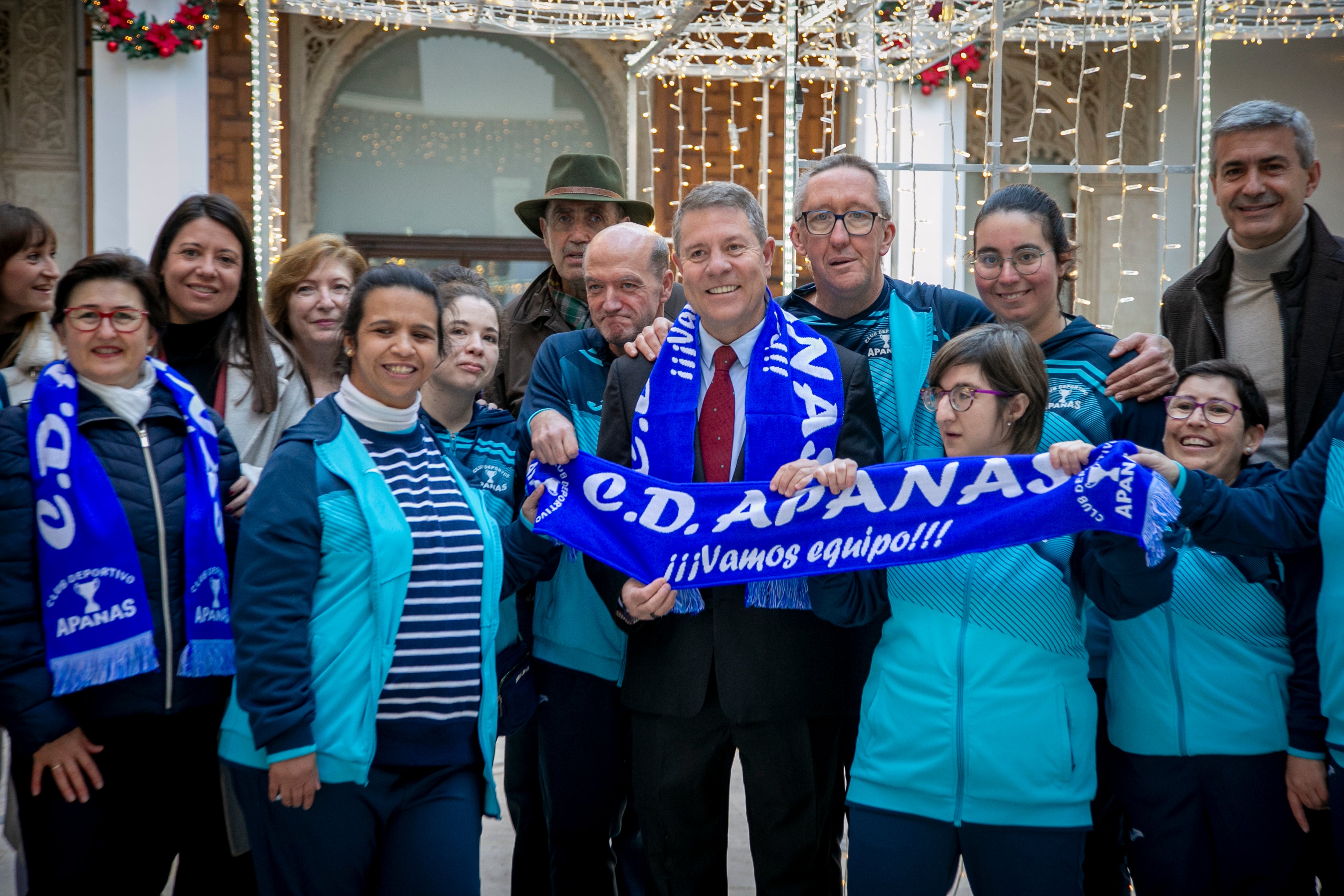 Las imágenes del belén de Apanas en el Palacio de Fuensalida