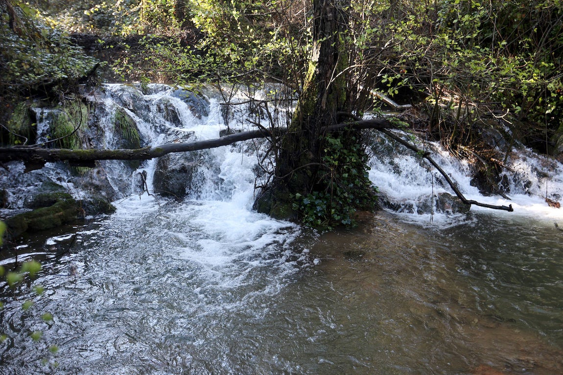 El inusual estado de los Baños de Popea tras las lluvias, en imágenes