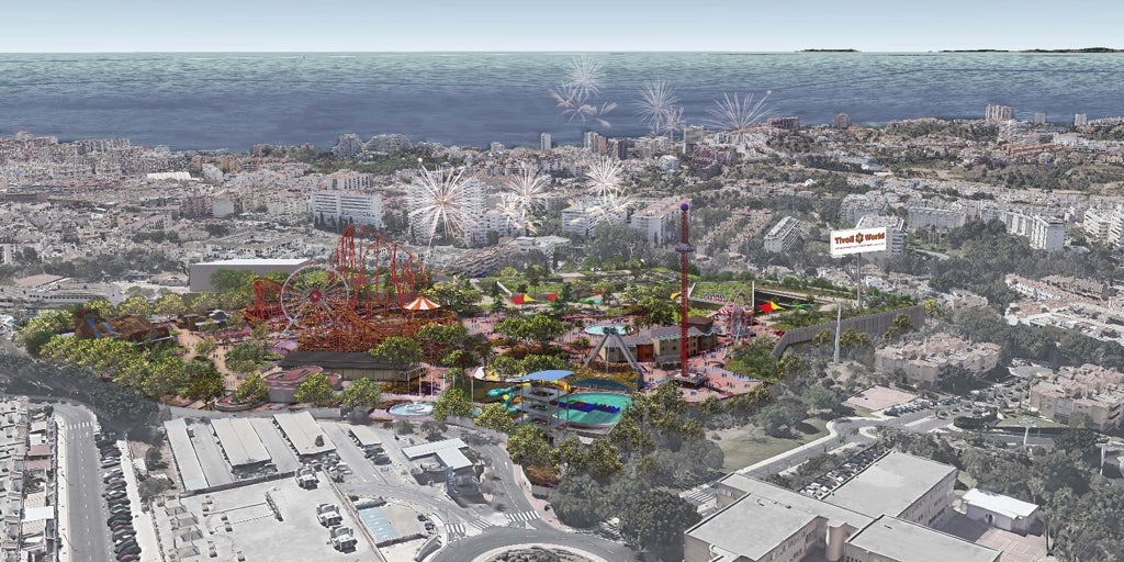 Así será el nuevo Tívoli de Benalmádena: una caída libre, dos norias y ...