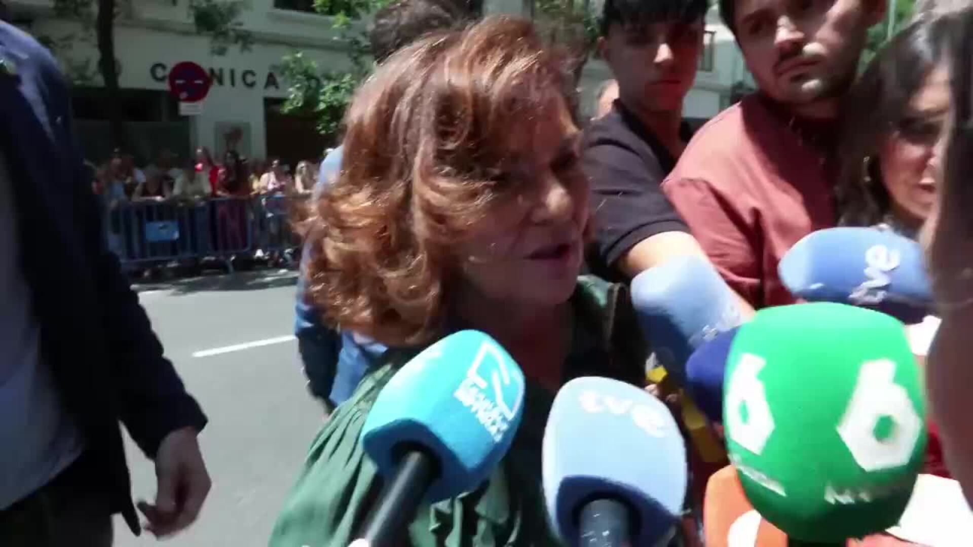 Carmen Calvo sobre Paco Salazar: "No puede haber piedad ninguna"