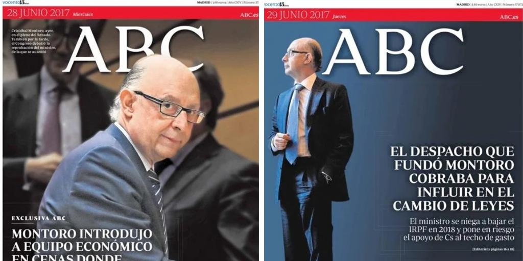 Así destapó ABC en 2017 las maniobras de Montoro que han terminado en ...