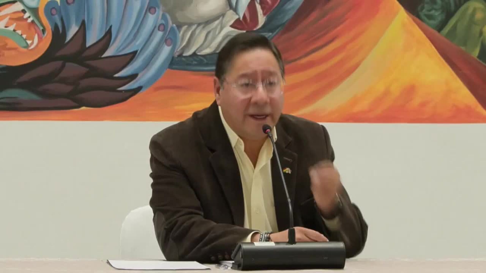 Luis Arce: "El pueblo boliviano le dijo no a la derecha, no hay el ...