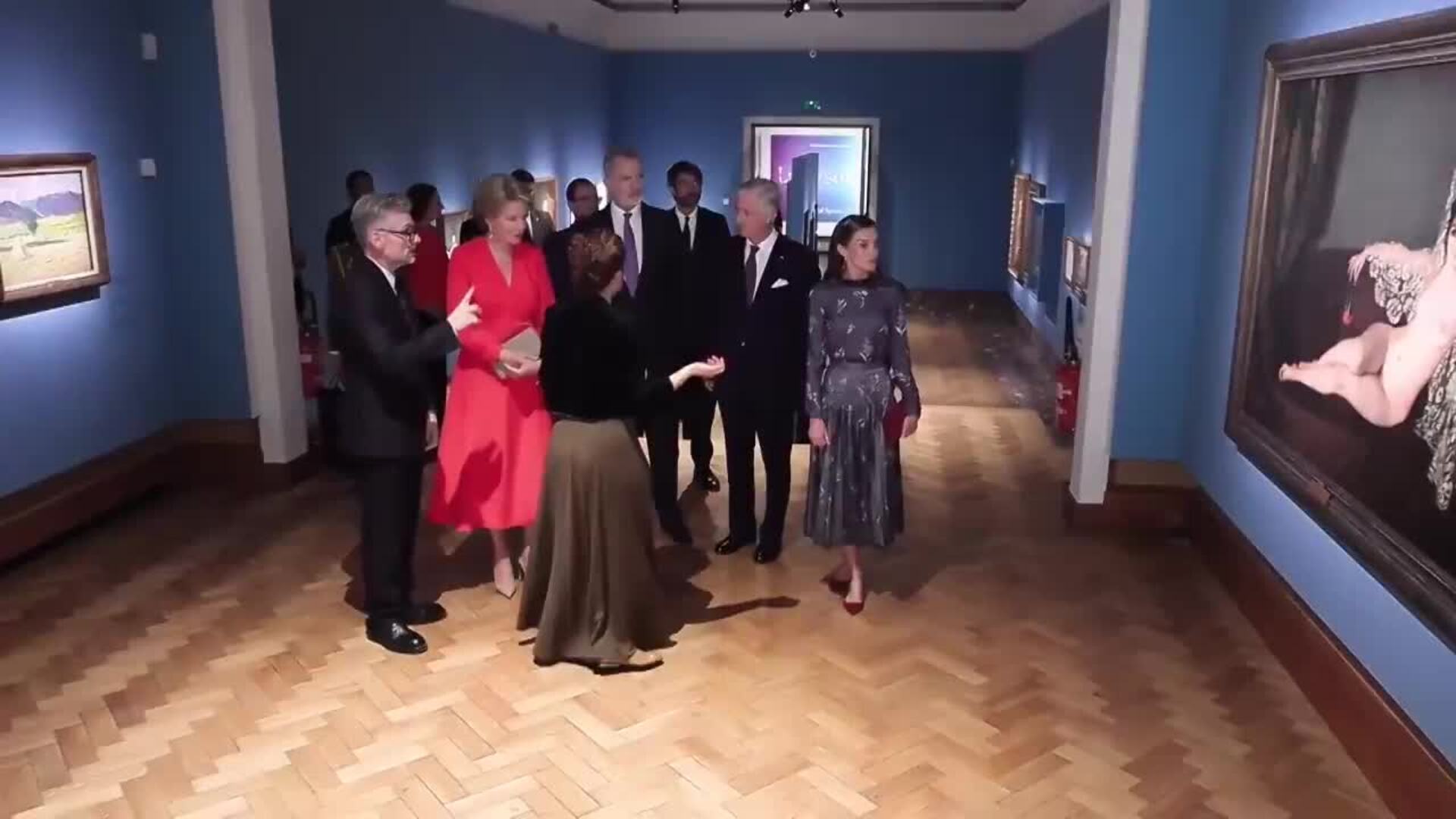 La muestra 'Luz y sombra. Goya y el realismo español' es inaugurada por ...