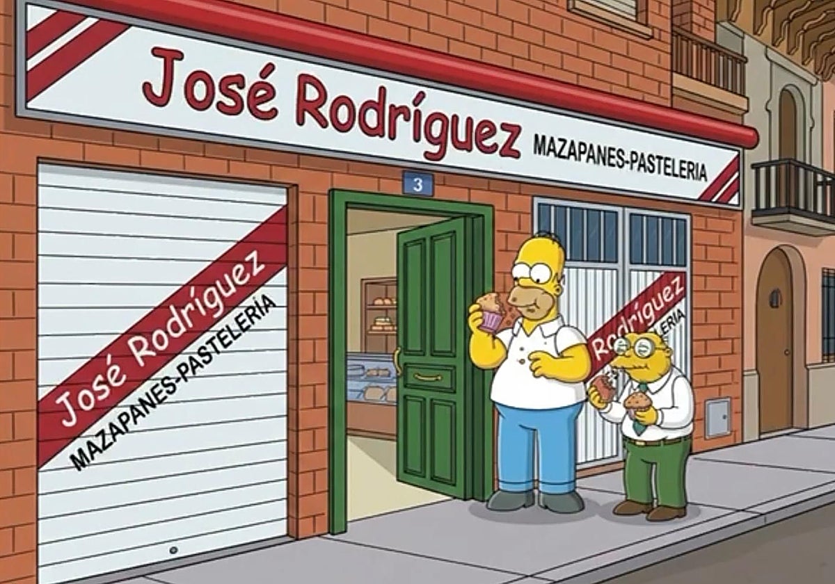 Los Simpson recorren Consuegra en un vídeo viral que arrasa en redes ...