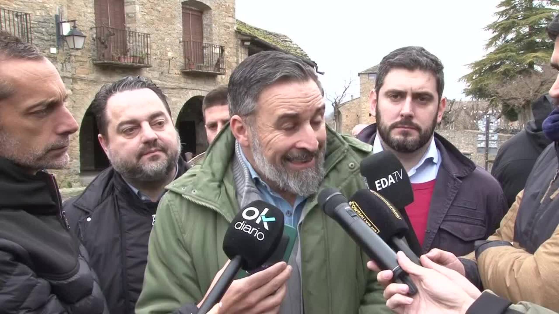 Abascal, sobre la política migratoria de Sánchez: "Quiere sustituir al ...
