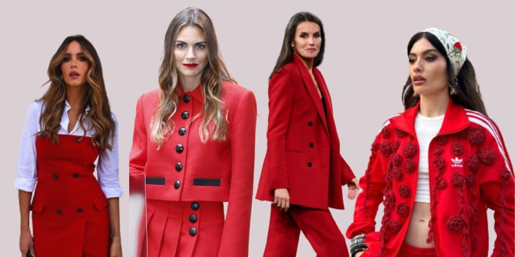 El rojo es el color de la temporada y así lo vas a llevar