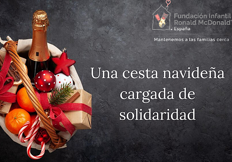 Celebra una Navidad Solidaria con la Fundación Infantil Ronald McDonald.