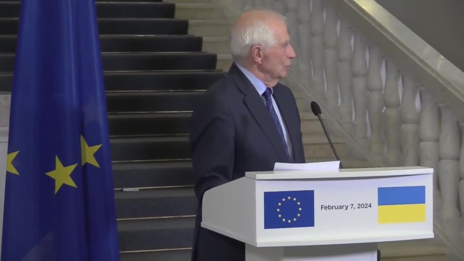 Borrell se reúne en Kiev con Shmigal y Kuleba